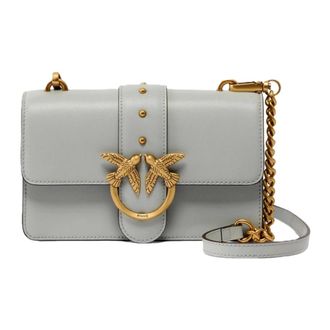 Pinko Pinko, Femme, Sacs, Gris, Taille: ONE Size Love Bag One Mini