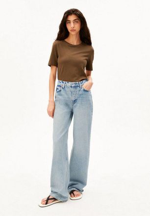 Armedangels T-Shirt LUALAA T-Shirt aus Leinen-Mix Regular Fit