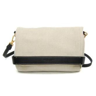 Bottega Veneta Pre-owned Canvas schultertasche - - Pre-owned - Damen - Beige - ONE SIZE