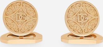 Dolce & Gabbana Manschettenknöpfe Dg-logo - Mann Bijoux Gold Metall Onesize