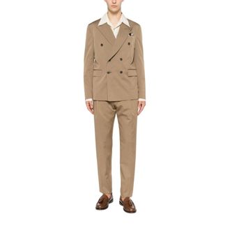 Brian Dales Homme, Costumes, Beige, Taille: 2XL 002 Giacca Doppio Ptt