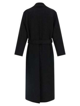 Tom Ford Wool-Cashmere Blend Coat - Black