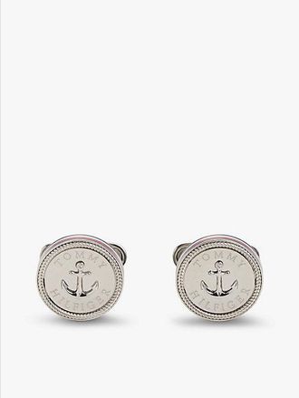 Tommy Hilfiger Boutons de manchette nautiques embl&eacute;matiques