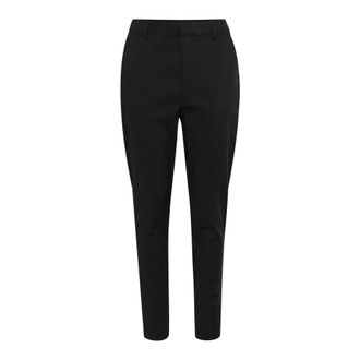 Kaffe Pantalon Slim Fit Noir Profond - Femme - Pantalons - Noir - Taille: 42 FR