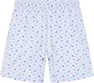 Fedeli Homme, Maillots de bain, Bleu, Taille: 3XL Madeira Swim Trunks