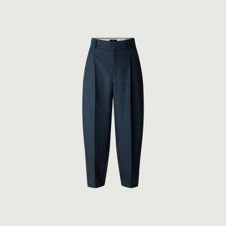 SOEUR PANTALON GRAHAM BLEUE