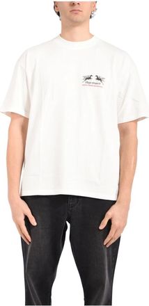 Represent Represent, Homme, Tops, Blanc, Taille: XL T-shirt Oversize C&ocirc;tel&eacute; &agrave; Col Rond