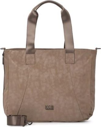 KCB Shopper Side | Design spacieux et pratique | Style moderne et polyvalent | Id&eacute;al pour le quotidien | Poign&eacute;es r&eacute;glables | 100 % v&eacute;g&eacute;talien, Taupe