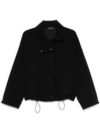 Emporio Armani veste à fermeture zippée - Noir