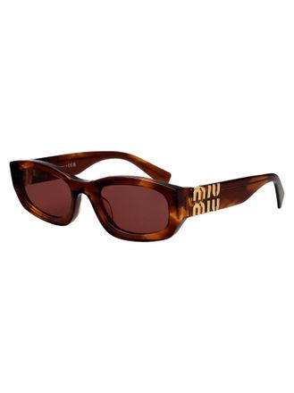 Miu Miu Womens Sunglasses 0mu B04s Streaked Tobacco Acetate