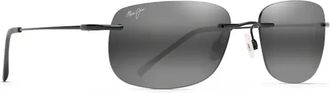 Maui Jim unisex, Accessoires, Noir, Taille: 59 MM Lunettes de Soleil Polariz&eacute;es Ohai