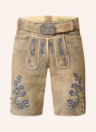 HIRSCHER Hirscher Trachten-Lederhose Lenggries braun