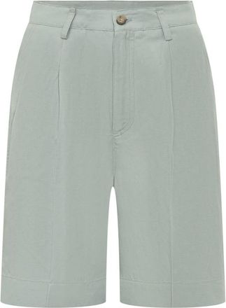 Woolrich Femme, Shorts, Vert, Taille: W29 Pleated Shorts