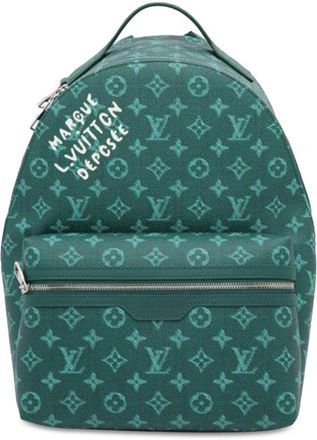 Louis Vuitton Rucks&auml;cke - Monogram Heritage Discovery Backpack PM - Gr. unisize - in Gr&uuml;n - f&uuml;r Damen