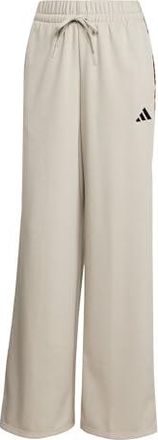 adidas Animal Print 3 Stripes Open Hem Joggers L