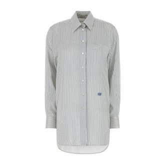 Stella McCartney Damen, Blusen & Hemden, Grau, MGr&ouml;&szlig;e