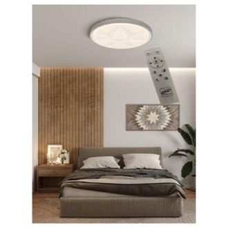 Trade Shop Trade Shop Traesio - Trade Shop - Smart Diamond led 60W Zeiten moderne runde Licht 6500k 4000k