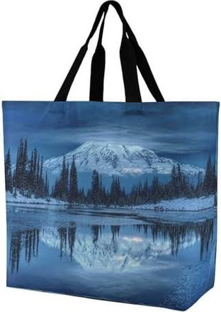 Generic Hiver En Pleine Nature Sac Courses R&eacute;utilisable Sacs Grand Sac Fourre-Tout Pour Gym Quotidienne Voyage