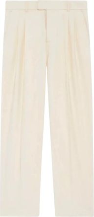 Dr&ocirc;le de Monsieur Homme, Pantalons, Beige, Taille: L Pantalon de golf &agrave; 2 plis