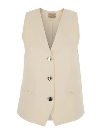 Twinset Gilet - Orange