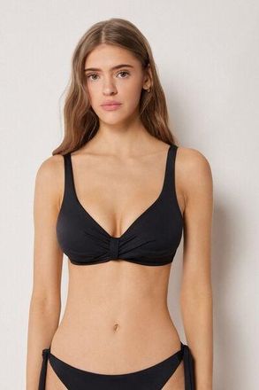 Calzedonia Klassisches Triangel-bikinioberteil Premium Sculpt Schwarz