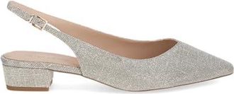 Peter Kaiser Escarpins Peeptoes & Slingpumps 79442 en Textile m&eacute;tallique pour Femme