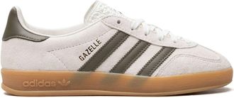 adidas Gazelle Indoor Olive Strata Sneakers - Nude