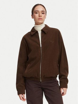 HUGO BOSS &Uuml;bergangsjacke Airo-1 50567670 Dunkelbraun Oversize