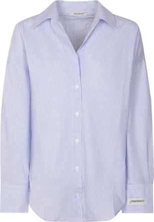 Hinnominate Hinnominate, Femme, Blouses et Chemises, Bleu, Taille: 40 FR Casual Shirt