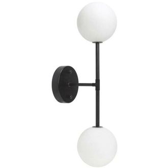 PR Home [NEUWERTIG] Pr Home Sigma D Led Wandleuchte Wandleuchte Wandlampe Leuchte 2 Flg Schwarz Opal B-Ware