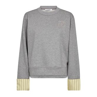 Co'Couture Damen, Sweatshirts & Hoodies, Grau, XLGr&ouml;&szlig;e