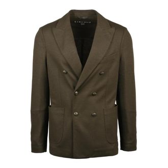Circolo 1901 Homme, Vestes, Vert, Taille: 3XL Blazer Doppiopetto