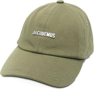 Jacquemus Homme, Accessoires, Vert, Taille: 60 CM The Gadjo Cap