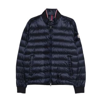 Moncler Homme, Vestes, Bleu, Taille: M Piumino corto Rigel