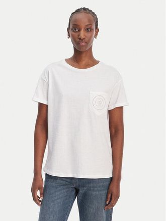 Liu Jo T-Shirt WA6372 JS923 Wei&szlig; Regular Fit