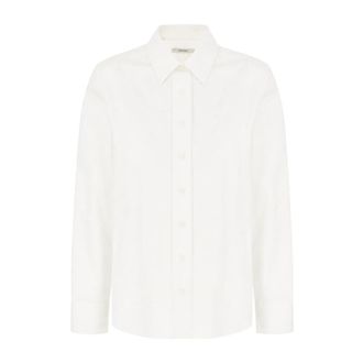Givenchy Popeline Hemd mit Stickerei - - Blouses & Shirts - Damen - Wei&szlig; - XS