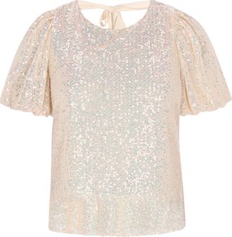 Faina Bluse Frauen beige mehrfarbig