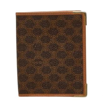 Celine Portefeuille Macadam Pre-owned (bi-pli) - Femme - Pre-owned - Brun - Taille: ONE Size
