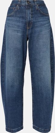AG - Adriano Goldschmied High-Rise Barrel Jeans