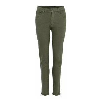 C.Ro Dunkelolive Magic Fit Hose - - Trousers - Damen - Gr&uuml;n - 2XL