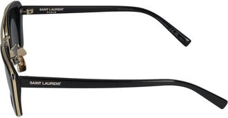 Saint Laurent Unisex Sunglasses Saint Laurent Sl 825 001 Black 50-22-140 Acetate