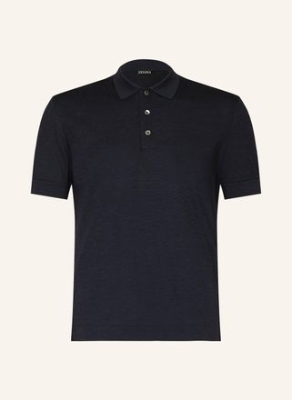 Ermenegildo Zegna Zegna Jersey-Poloshirt blau