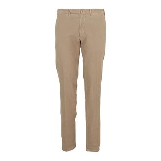 Santaniello Jersey Chino Stoffhose - - Trousers - Herren - Braun - L
