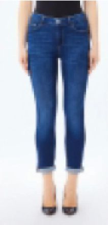 Liu Jo Femme, Jeans, Bleu, Taille: W28 Cropped Jeans skinny