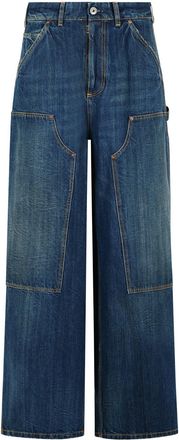 Maison Margiela Jean en coton bleu Carpenter