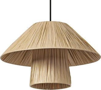 Ledvance Decor Bamboo Paper Hut Pendant 400 E27 Brown