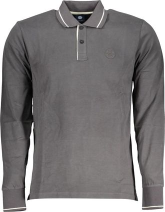 North Sails Homme, Tops, Gris, Taille: L Polo &agrave; Manches Longues