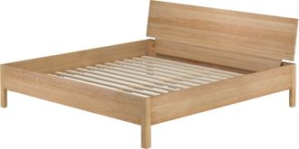 Erst-Holz Gro&szlig;es Ehebett Doppelbett aus Buchenholz 200x200 mit w&auml;hlbarem Zubeh&ouml;r V-60.93-20Rollrost inkl