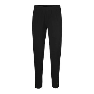 Masai Schwarze Leggings mit Rei&szlig;verschlussdetails - - Trousers - Damen - Schwarzk - 2XL