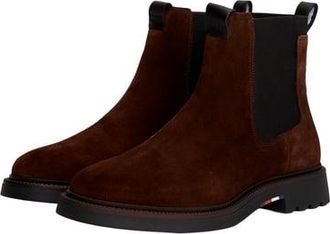 Tommy Hilfiger Chelsea Leder - braune Stiefel